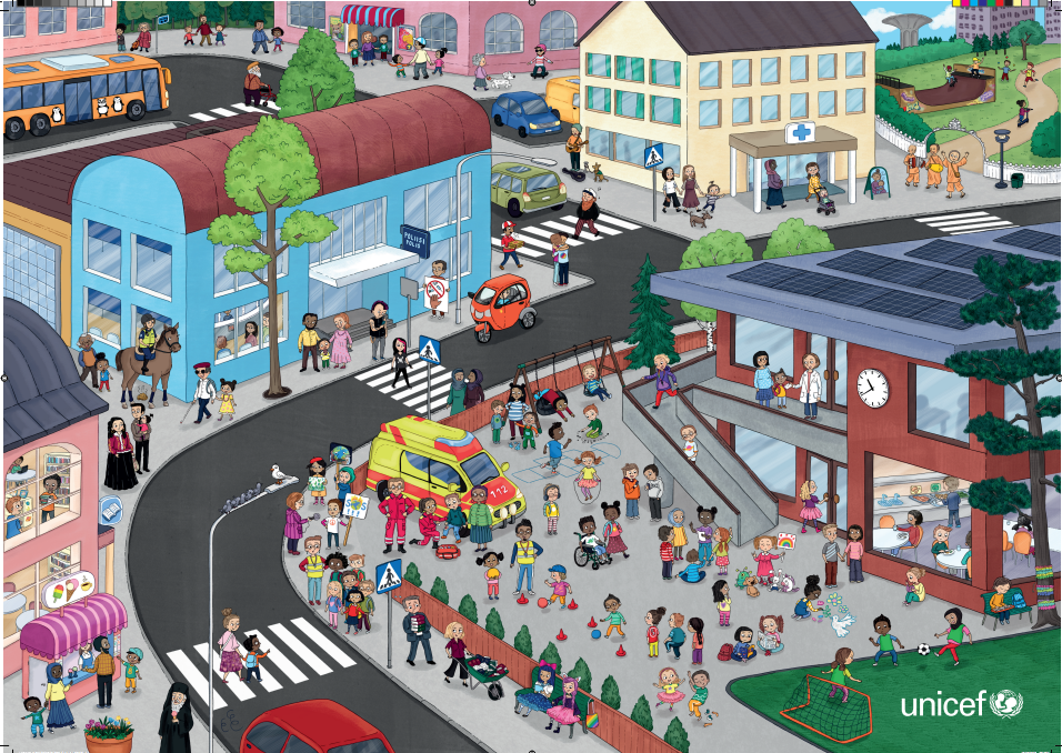 Löydä lapsen oikeus! -juliste | Tilattavat painotuotteet | UNICEF